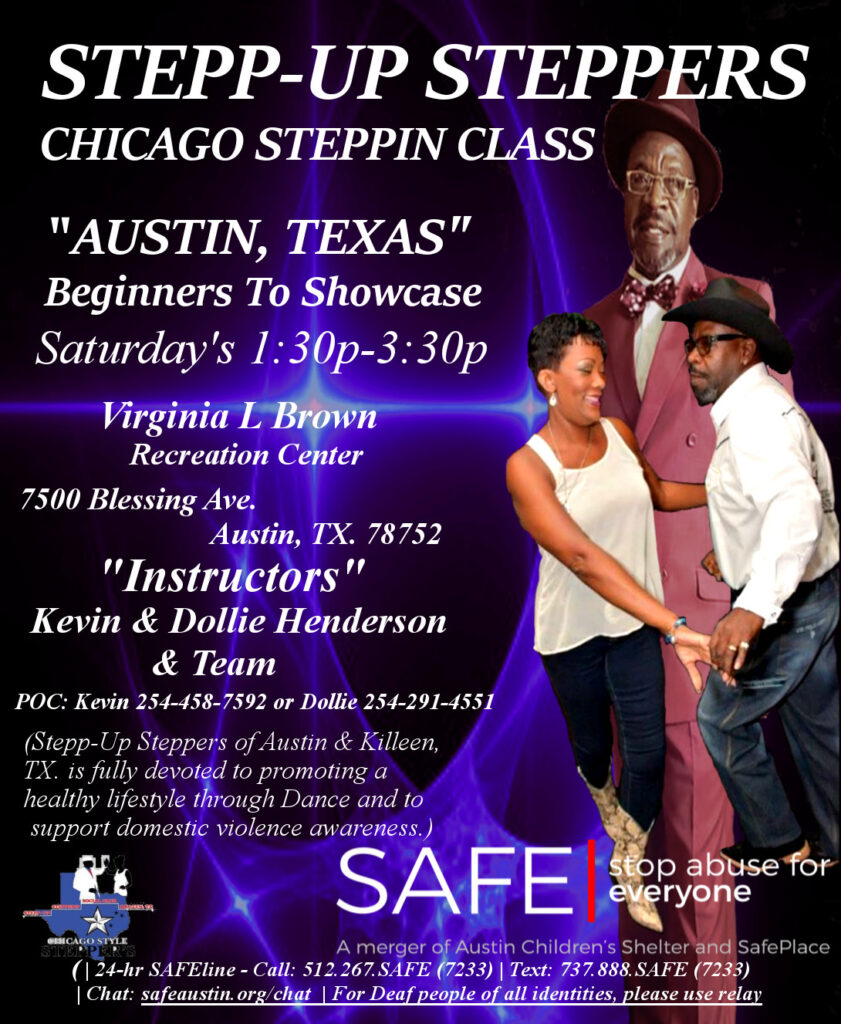 Stepp-Up Steppers – Chicago Style Steppin Classes & Ent.